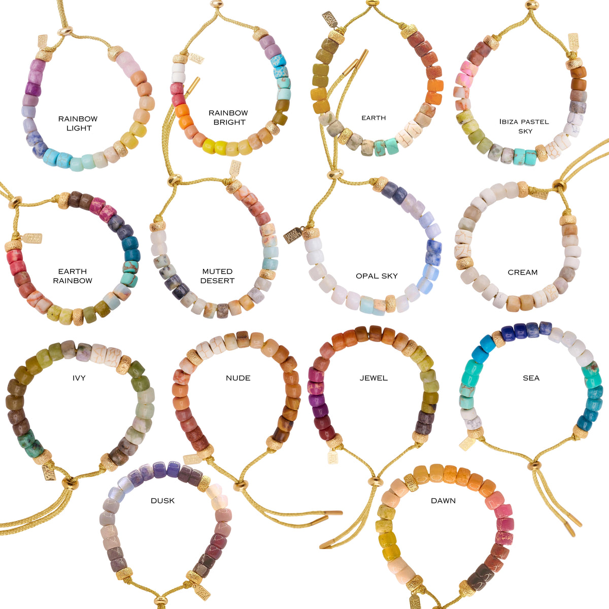 Eye Candy Bracelet - Ombre All – Lucky Star Jewels